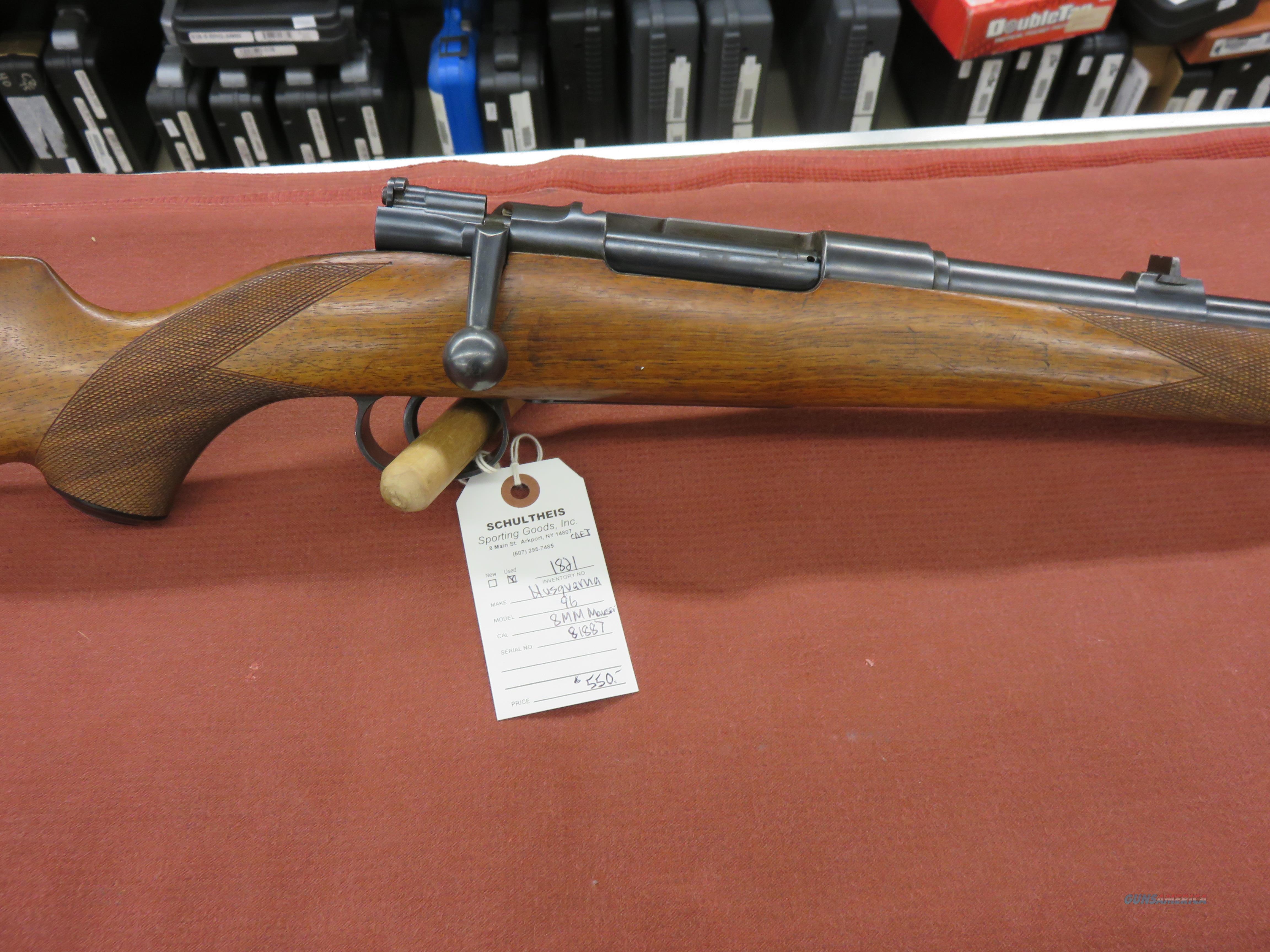 Husqvarna 96 Mauser Action 8mm Mauser for sale