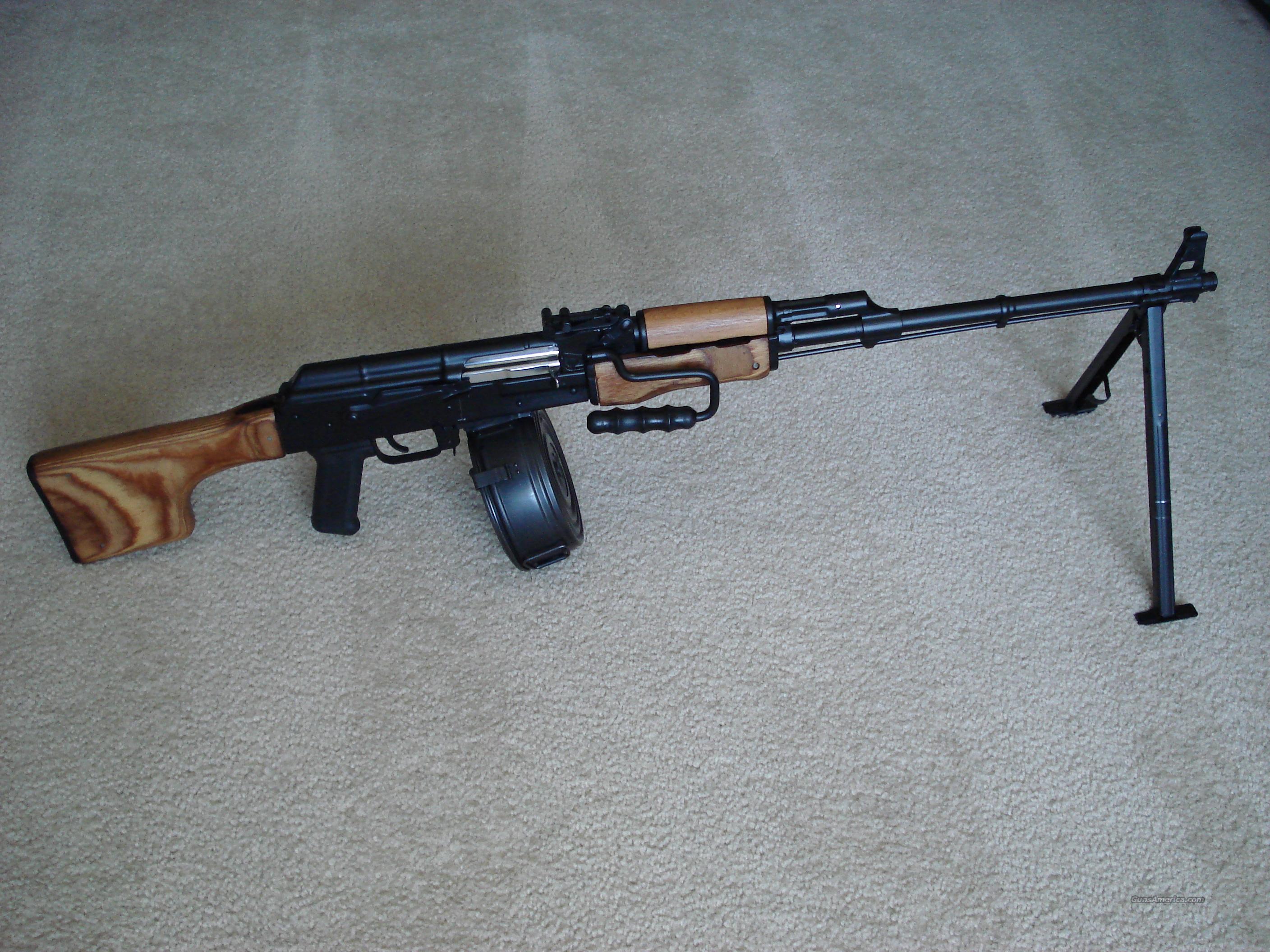 Romanian RPK 7.62x39, 75rd drum for sale