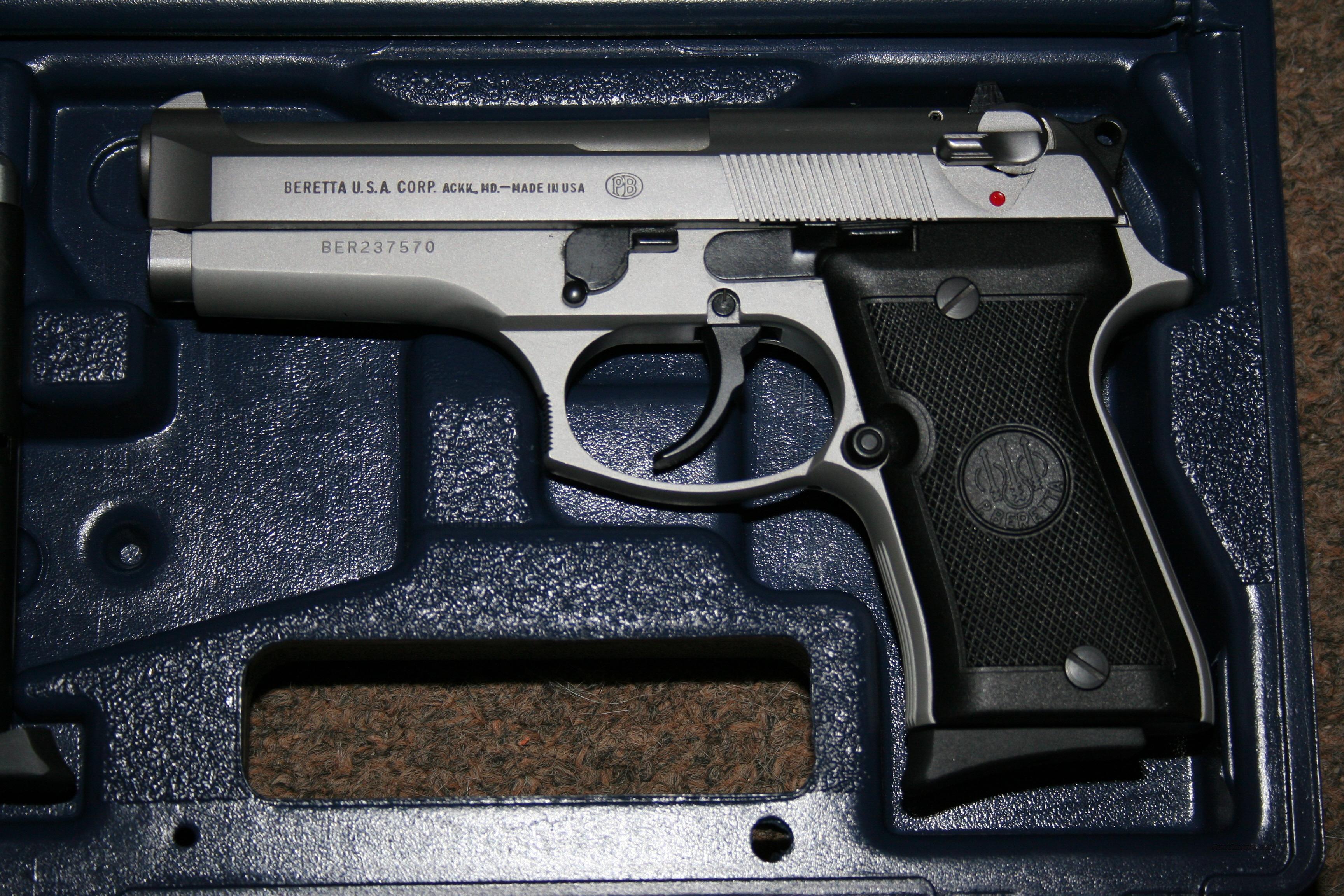 BERETTA 92 COMPACT L TYPE M 9MM STAINLESS COMES... for sale