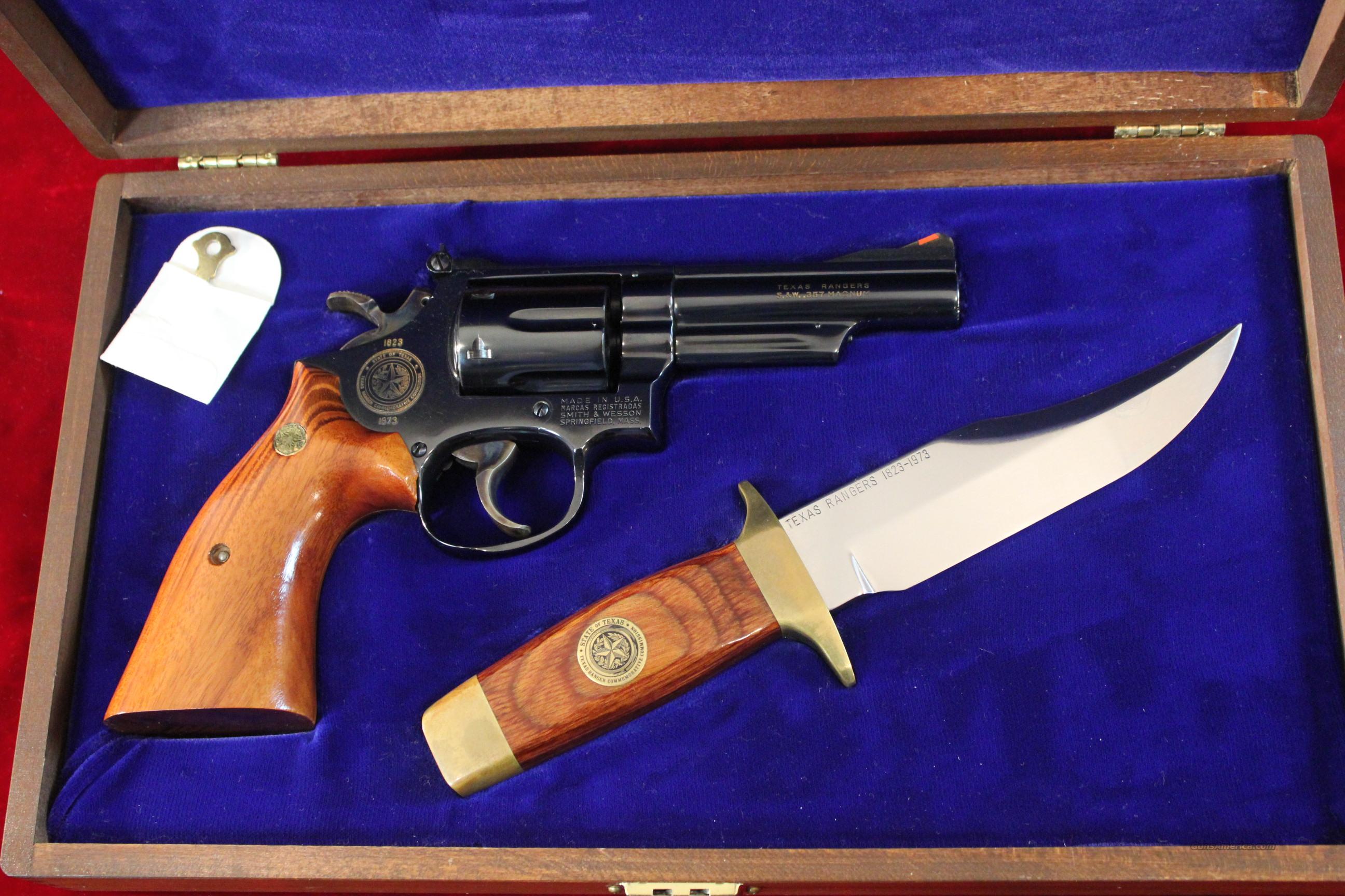 Smith & Wesson Texas Ranger Commemorative w/Kni... for sale