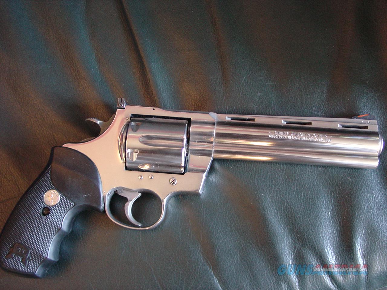 Colt Anaconda 6" 44 magnum,polished stainless,f... for sale