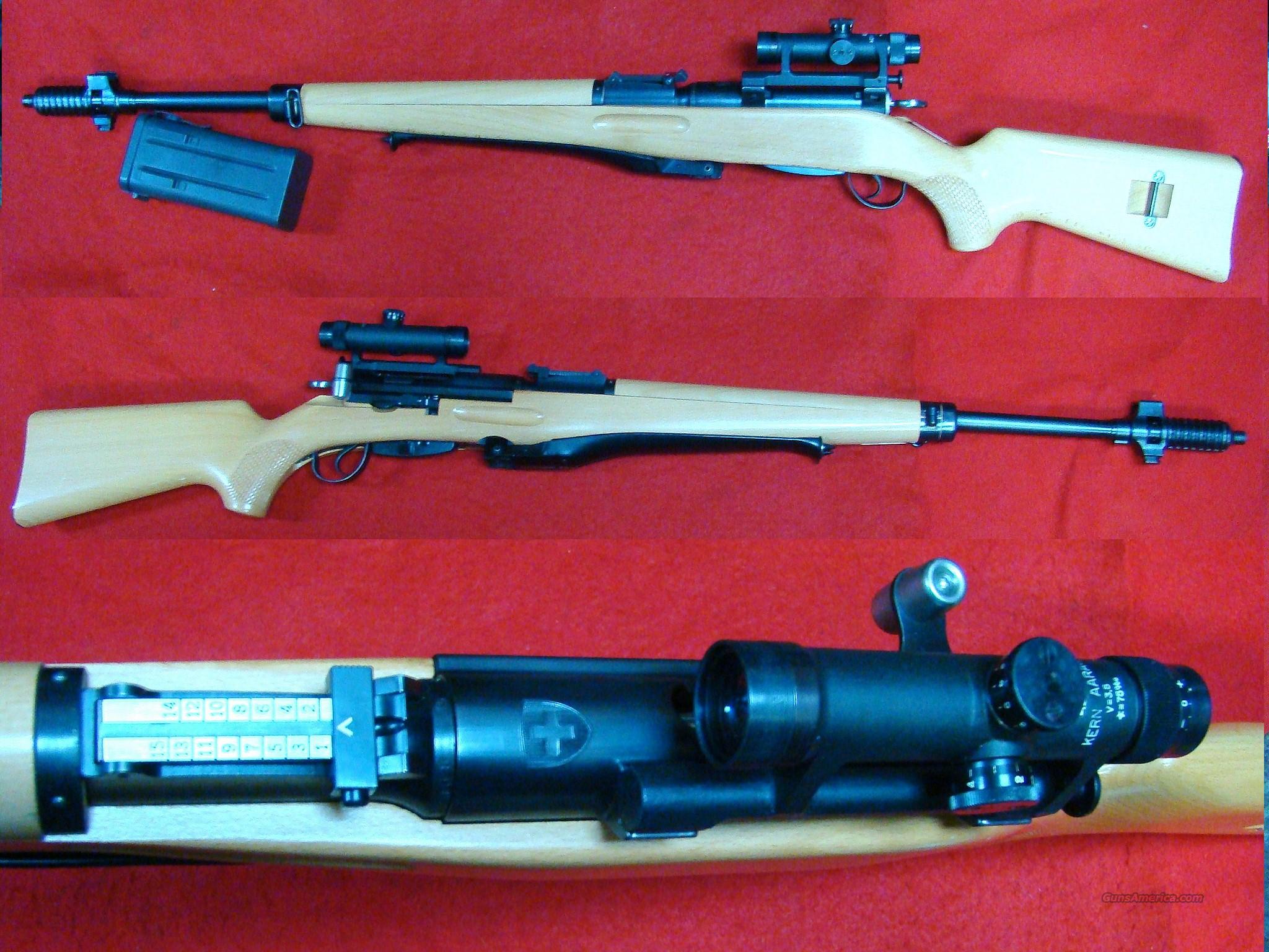 SWISS K31/55 SNIPER RIFLE for sale