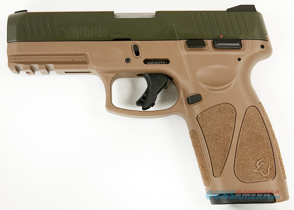 Taurus G3 9mm Luger 4" 15 and 17 Rds Brown / OD... for sale