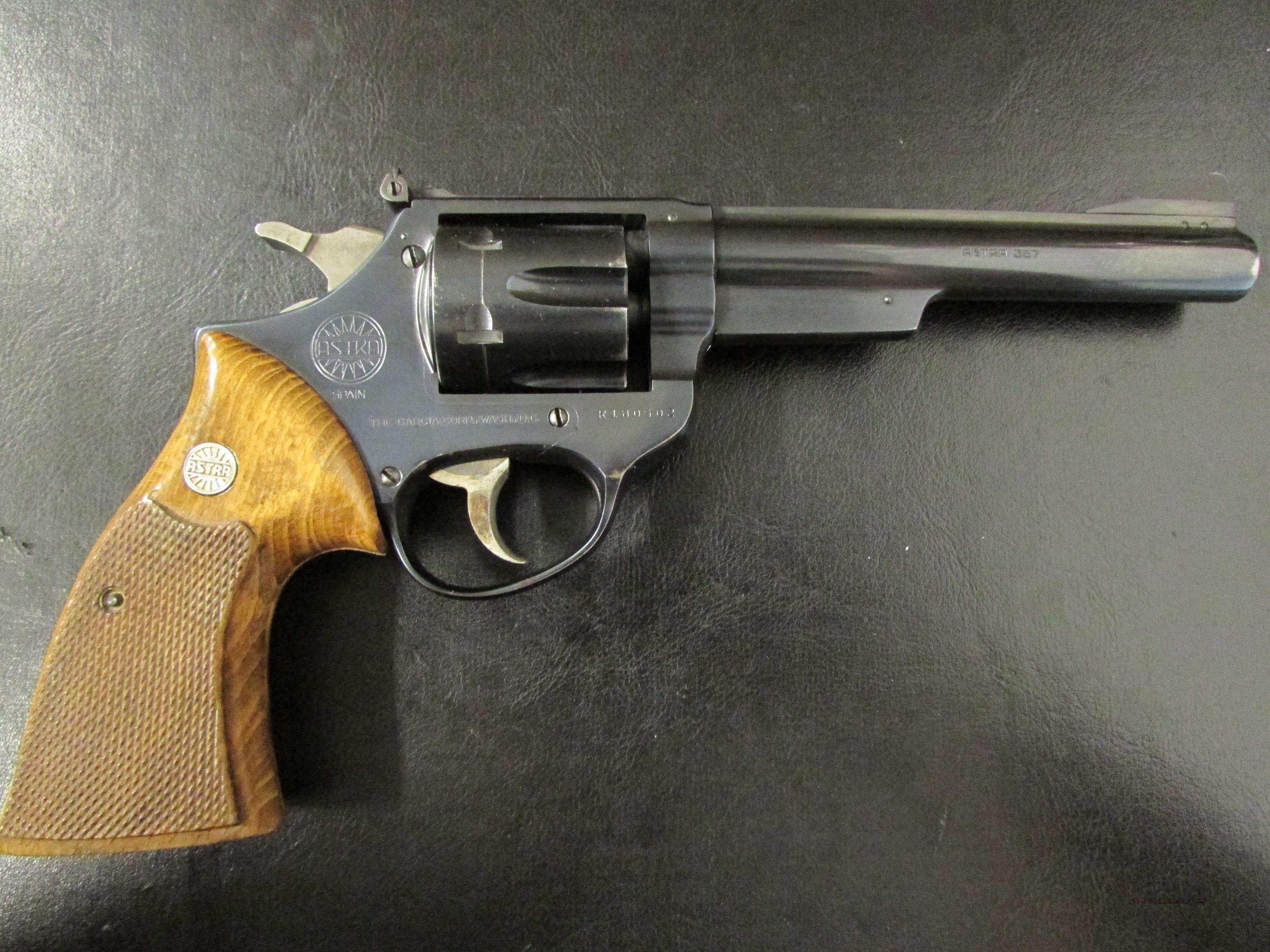 1975 Astra 357, 6" Blued .357 Magnum for sale