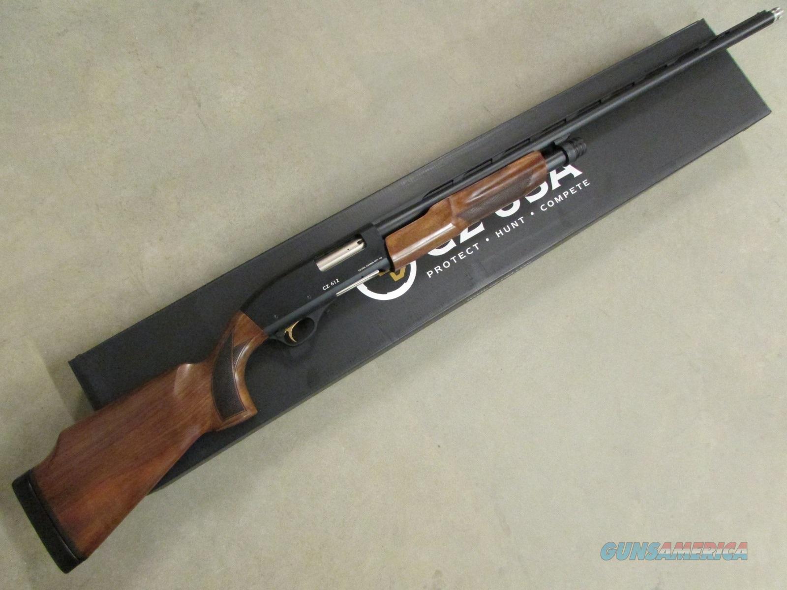 CZ 612 Trap 32" Ported Barrel Pump-Action 12 Ga... for sale