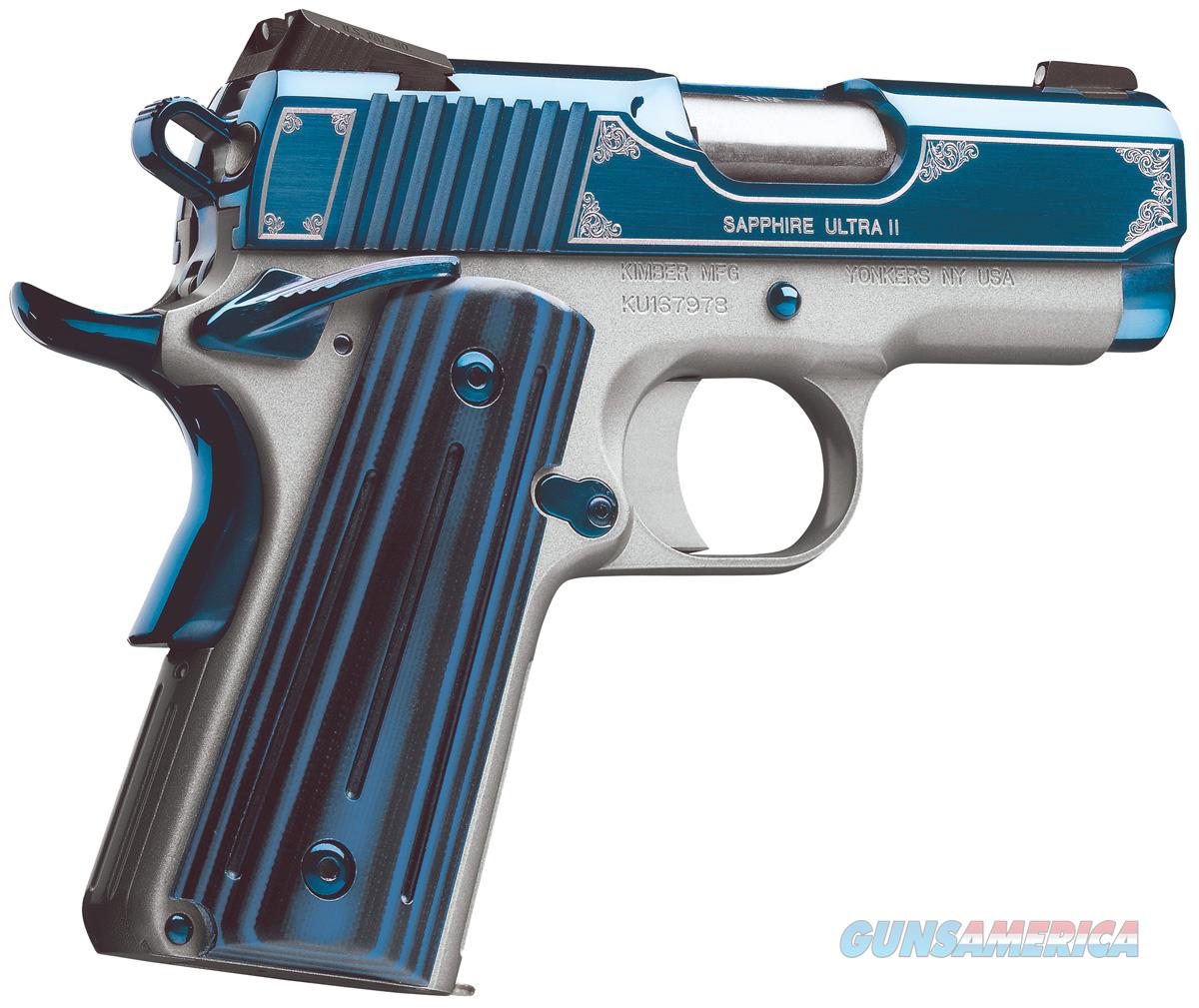 Kimber Sapphire Ultra II .45 ACP 3" Bright Blue... for sale