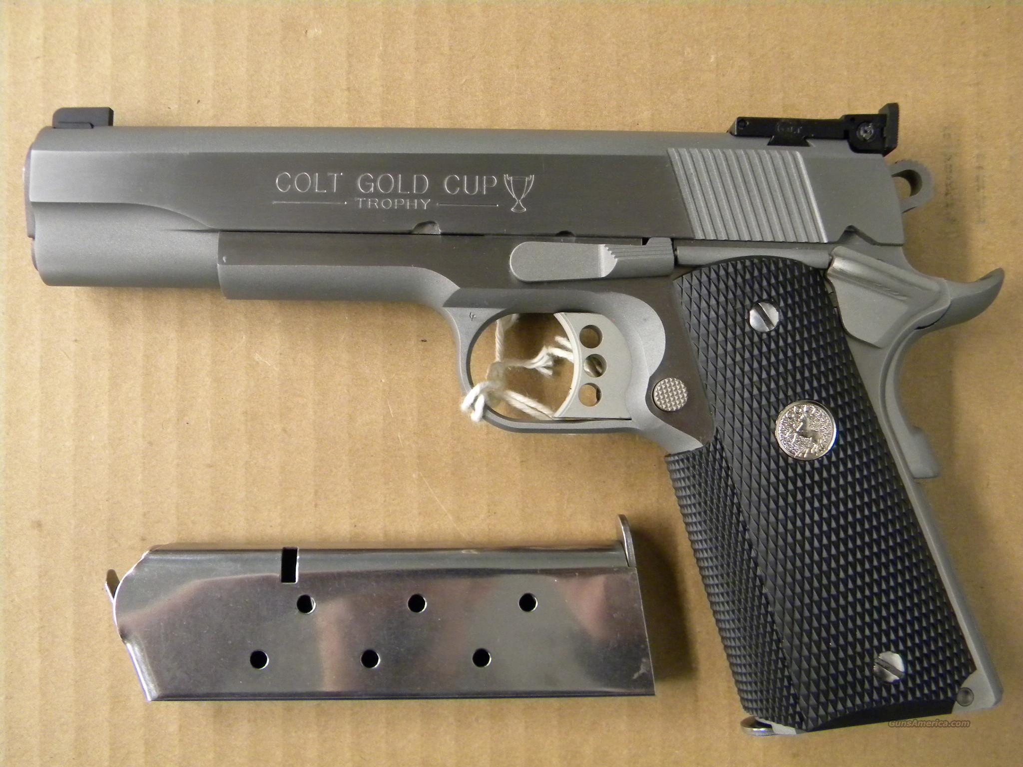 Colt Gold Cup Trophy Stainless 1911 .45 ACP for sale