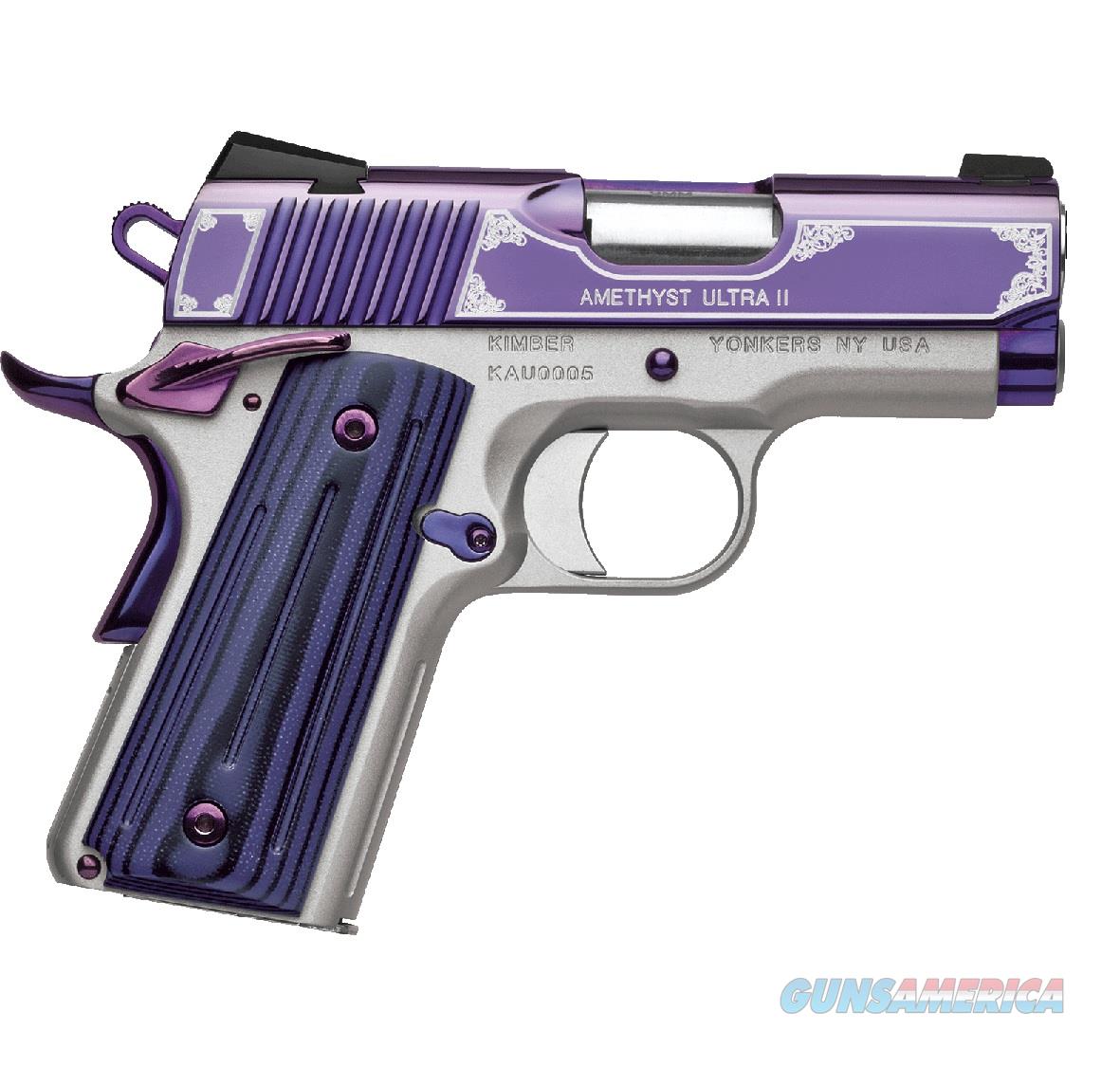 Kimber Amethyst Purple Ultra II 1911 .45 ACP 3"... for sale