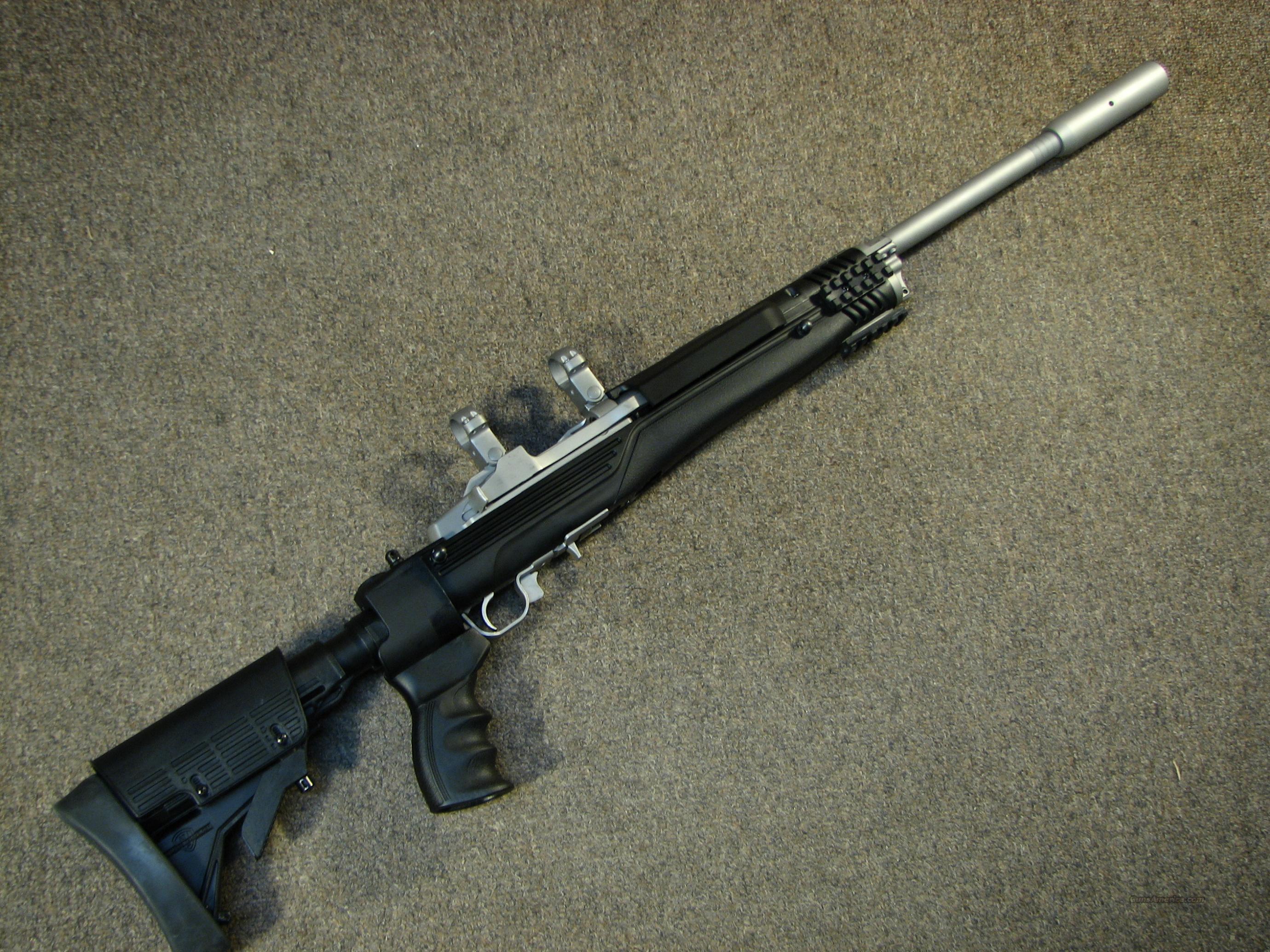 RUGER MINI-14 STAINLESS TARGET w/ TACTICAL STOC... for sale