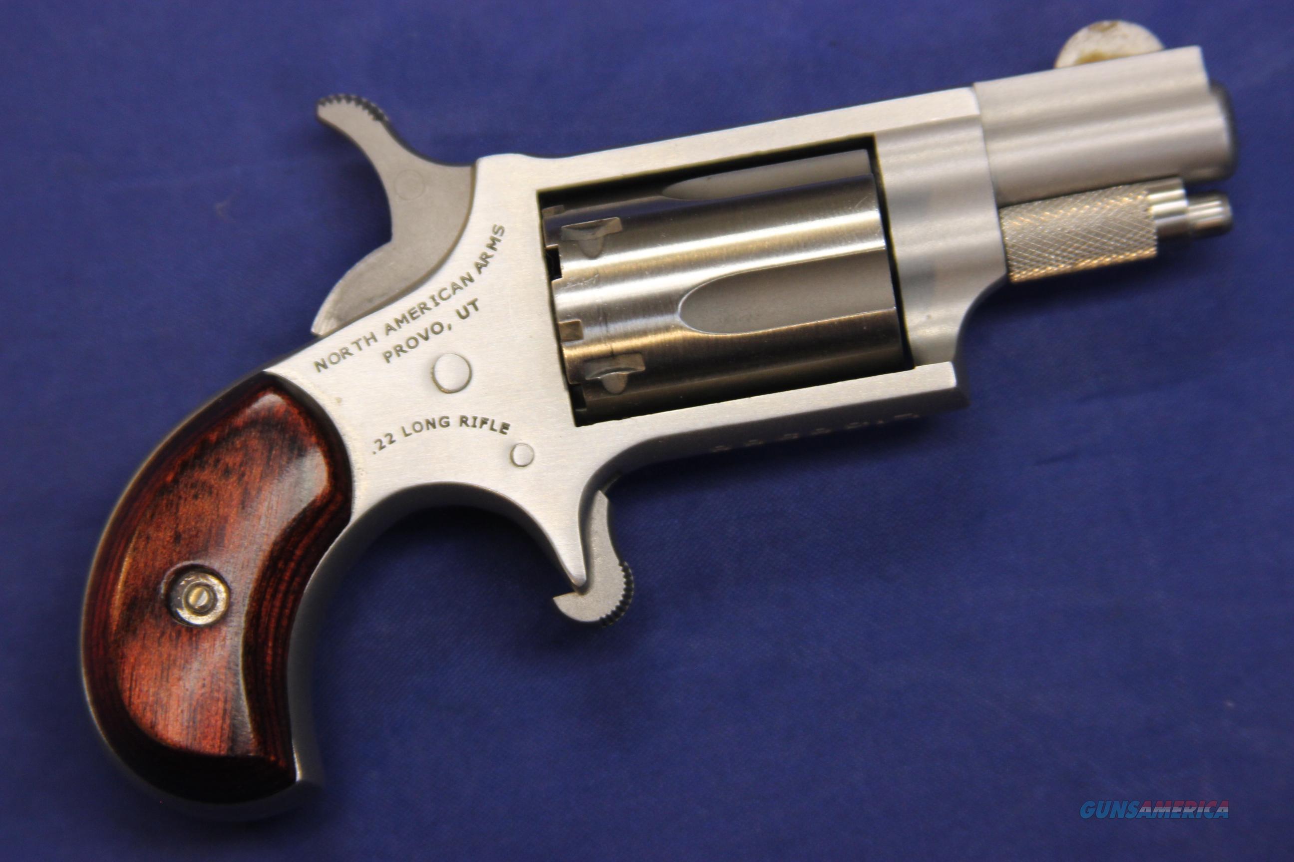 NORTH AMERICAN ARMS MINI-REVOLVER .22 LR w/ BOX... for sale
