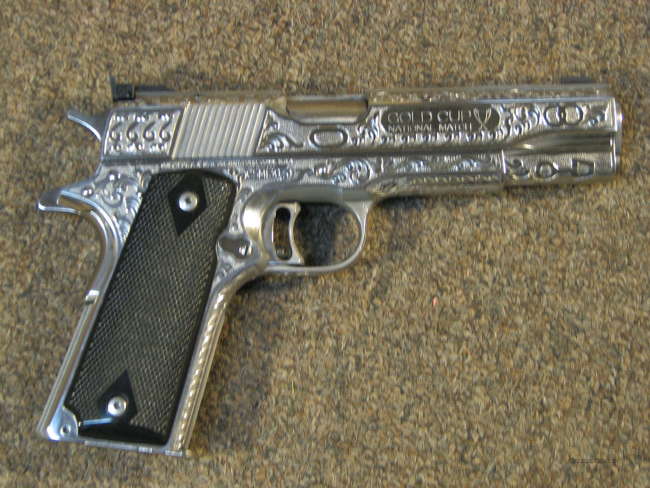 COLT 1911 GOLD CUP SUPER MATCH .38 Super - DAVI... for sale