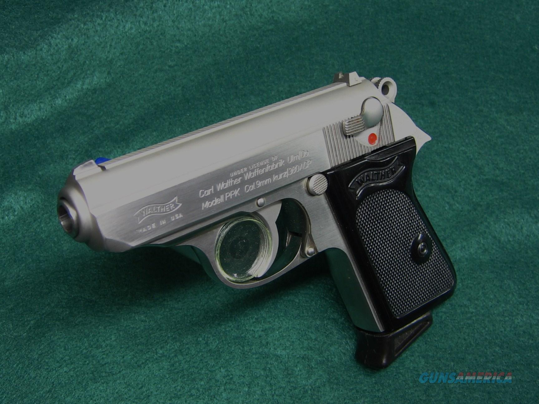 WALTHER MODELL PPK CAL 9mm kurz/.380 ACP W/2 MA... for sale