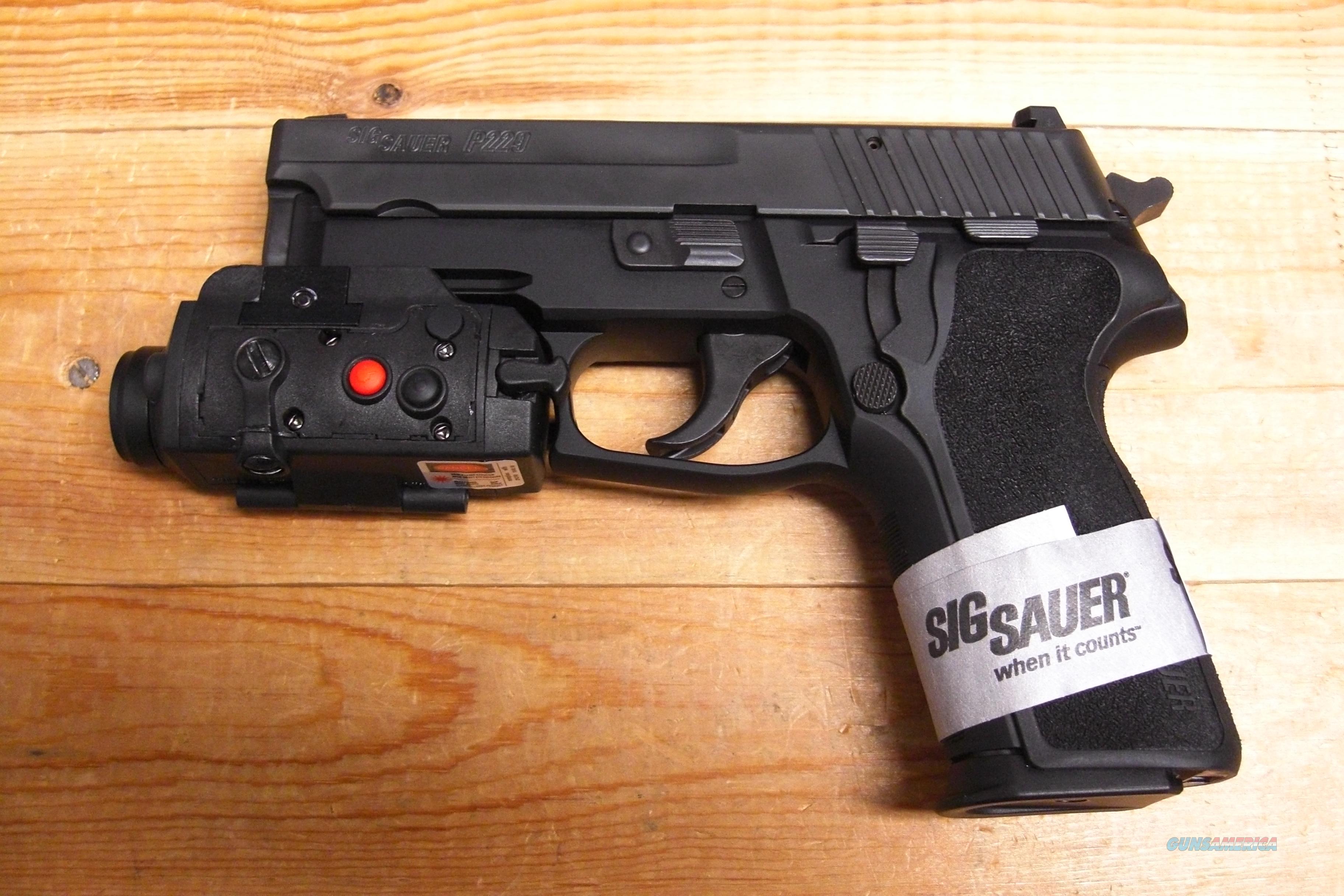 P229R w/3.9" bbl. all black finish, night sight... for sale