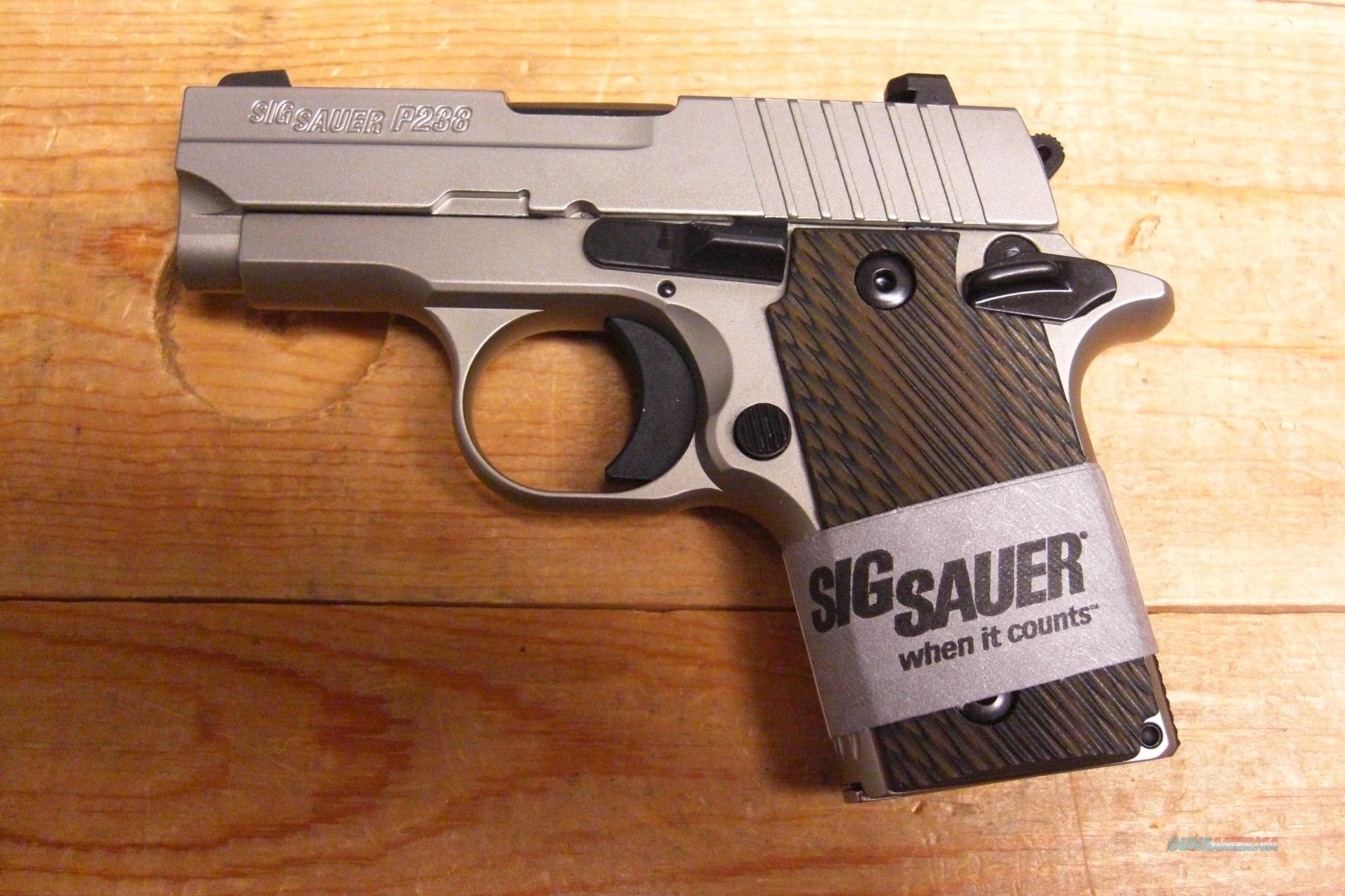 P238 HD, all nickel finish w/night sights for sale