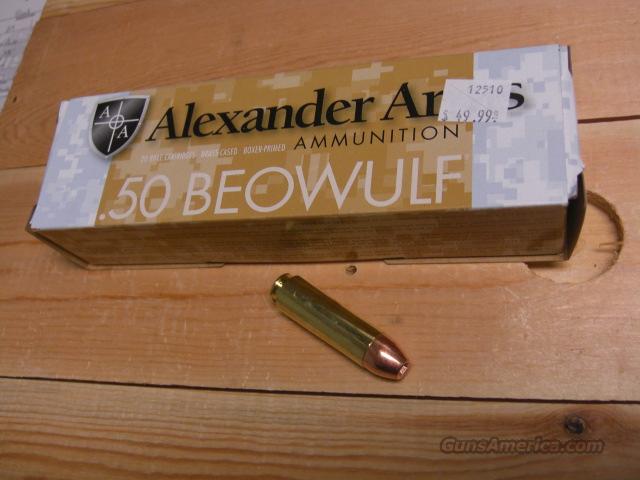 .50 Beowulf ammo for sale