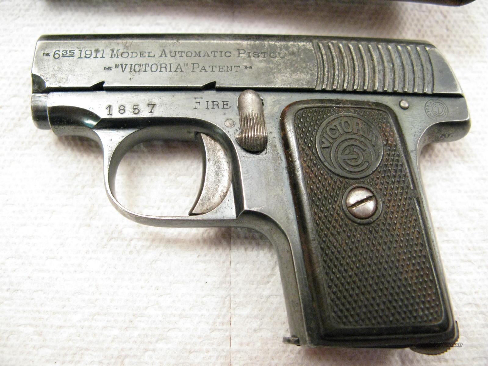 Victoria .25 ACP 1911 Model Automatic Pistol for sale