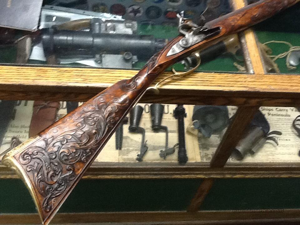 THE FINEST HIGHEST ENGRAVED AND INLAID KENTUCK... for sale