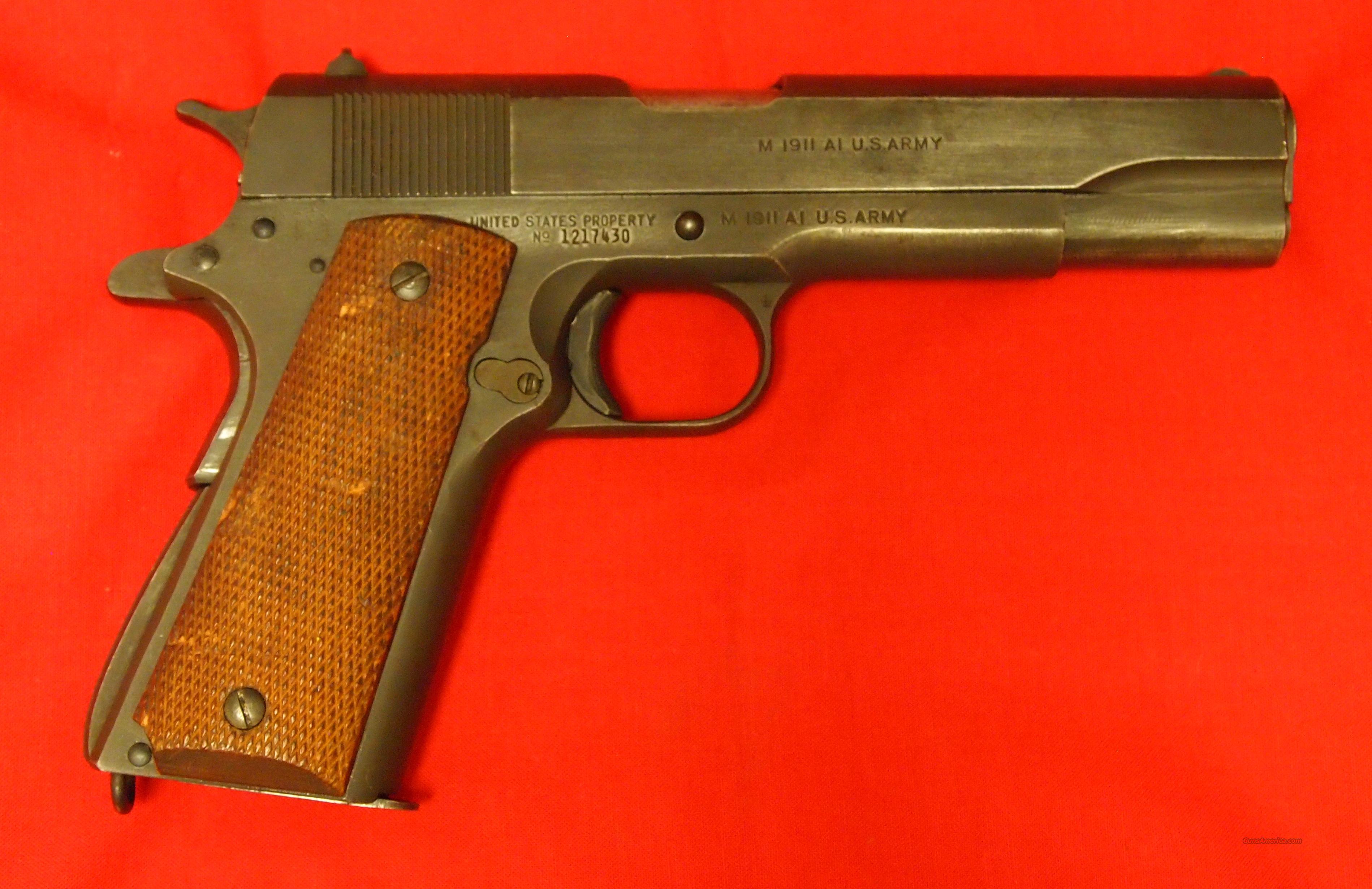 Ithaca 1911 US ARMY .45 ACP for sale