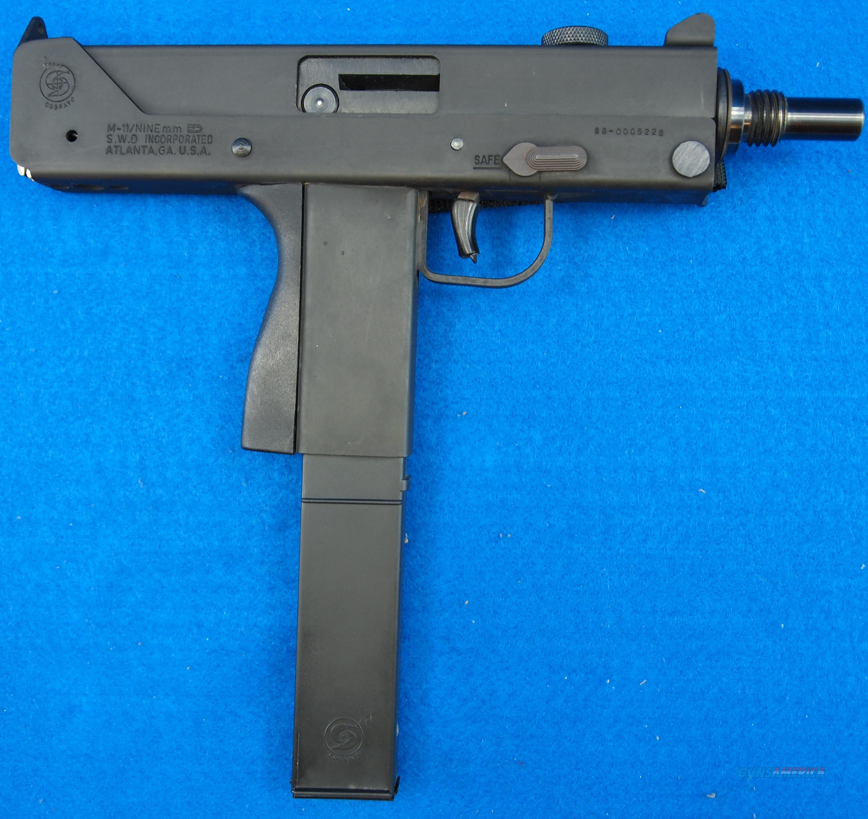 COBRAY M-11 9MM SEMI-AUTO