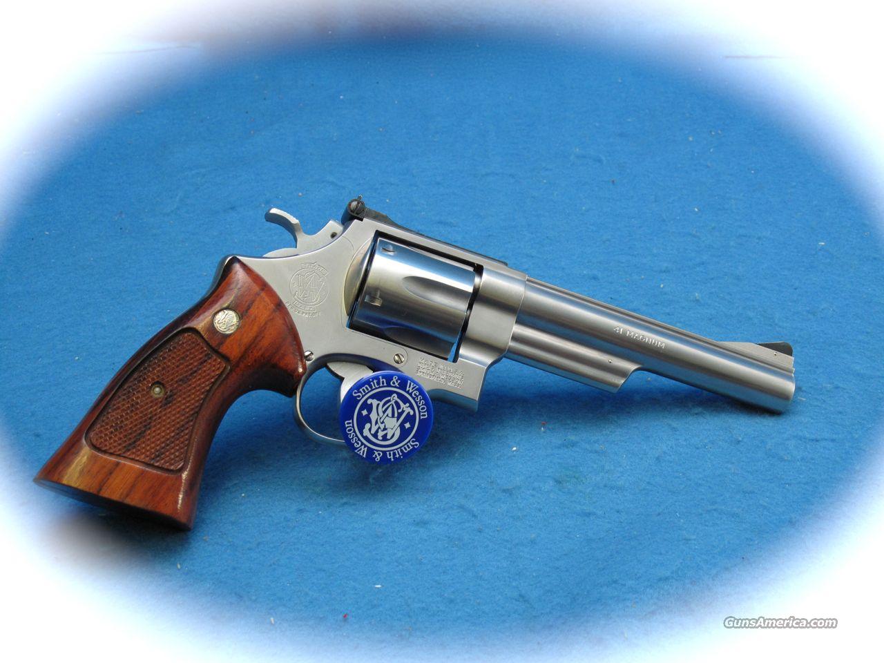 Smith & Wesson Model 657 41 Magnum 6 Inch SS **USED** for sale (913442861)