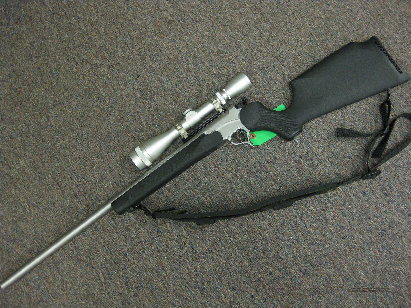 THOMPSON CENTER ENCORE 22-250 STAINLESS RIFLE W... for sale