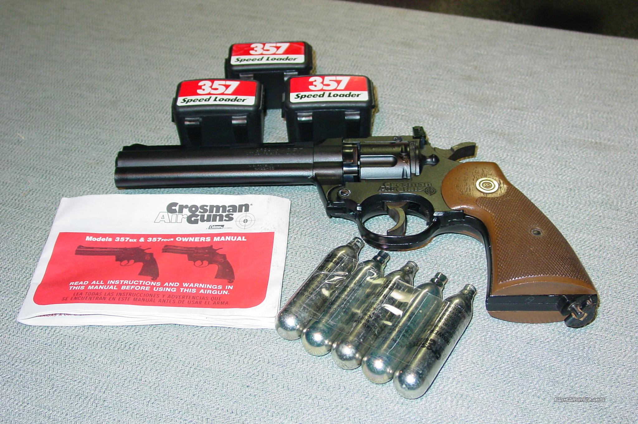 Vintage Crosman Model 357 Six for sale at Gunsamerica.com: 976963442