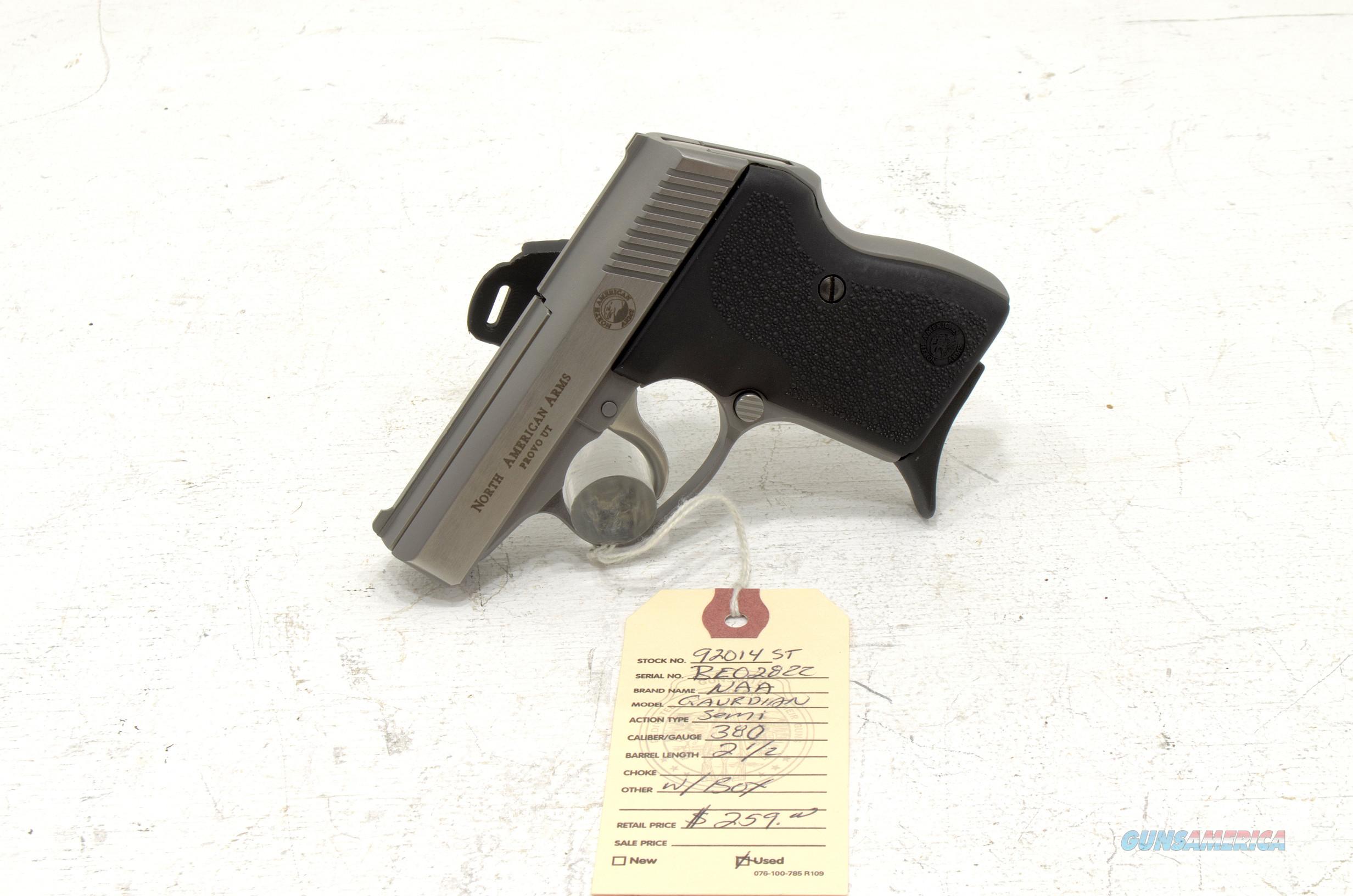 NAA GUARDIAN .380 for sale