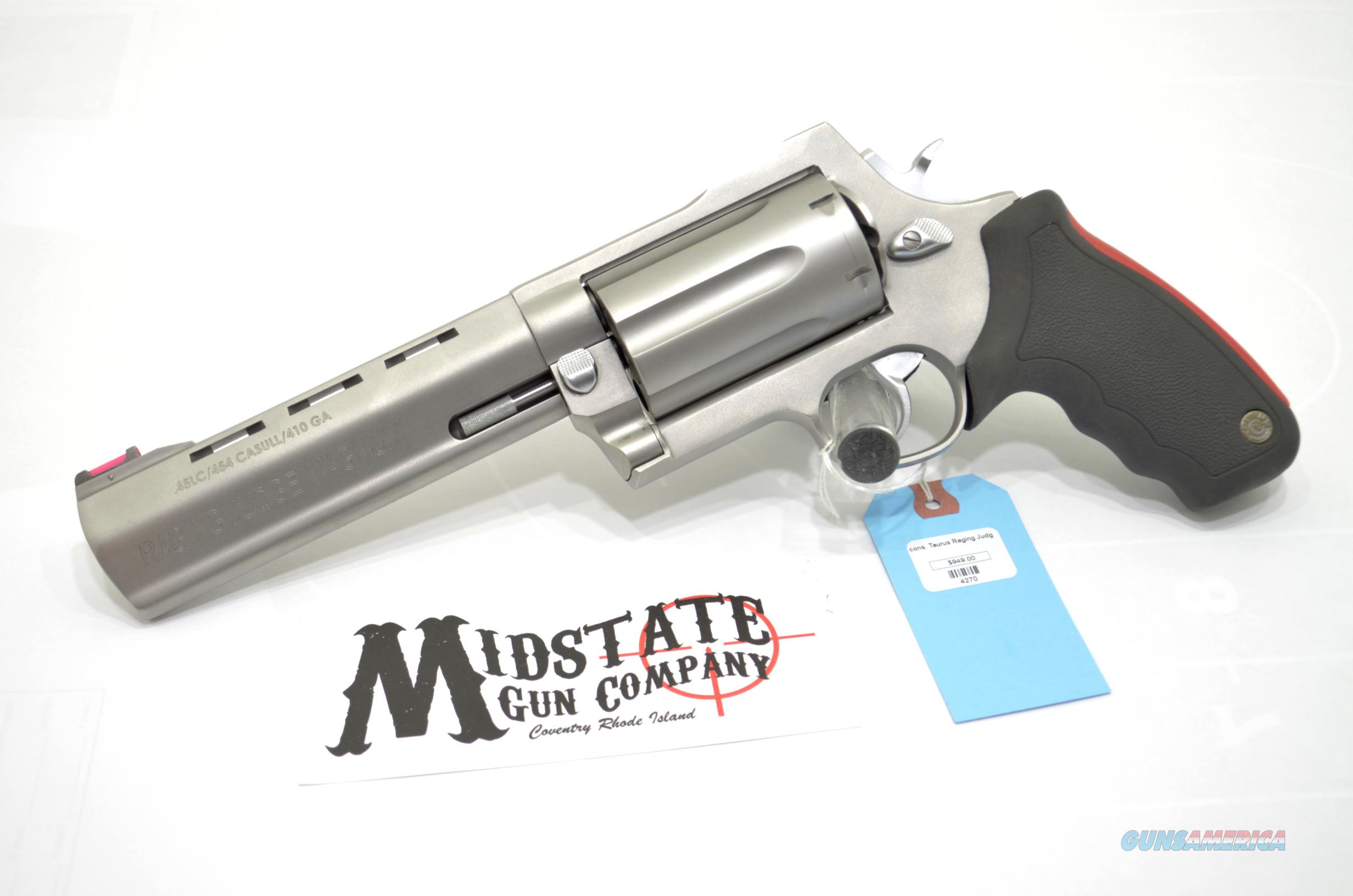 Taurus Raging Judge .454/.410/.45LC revolver for sale