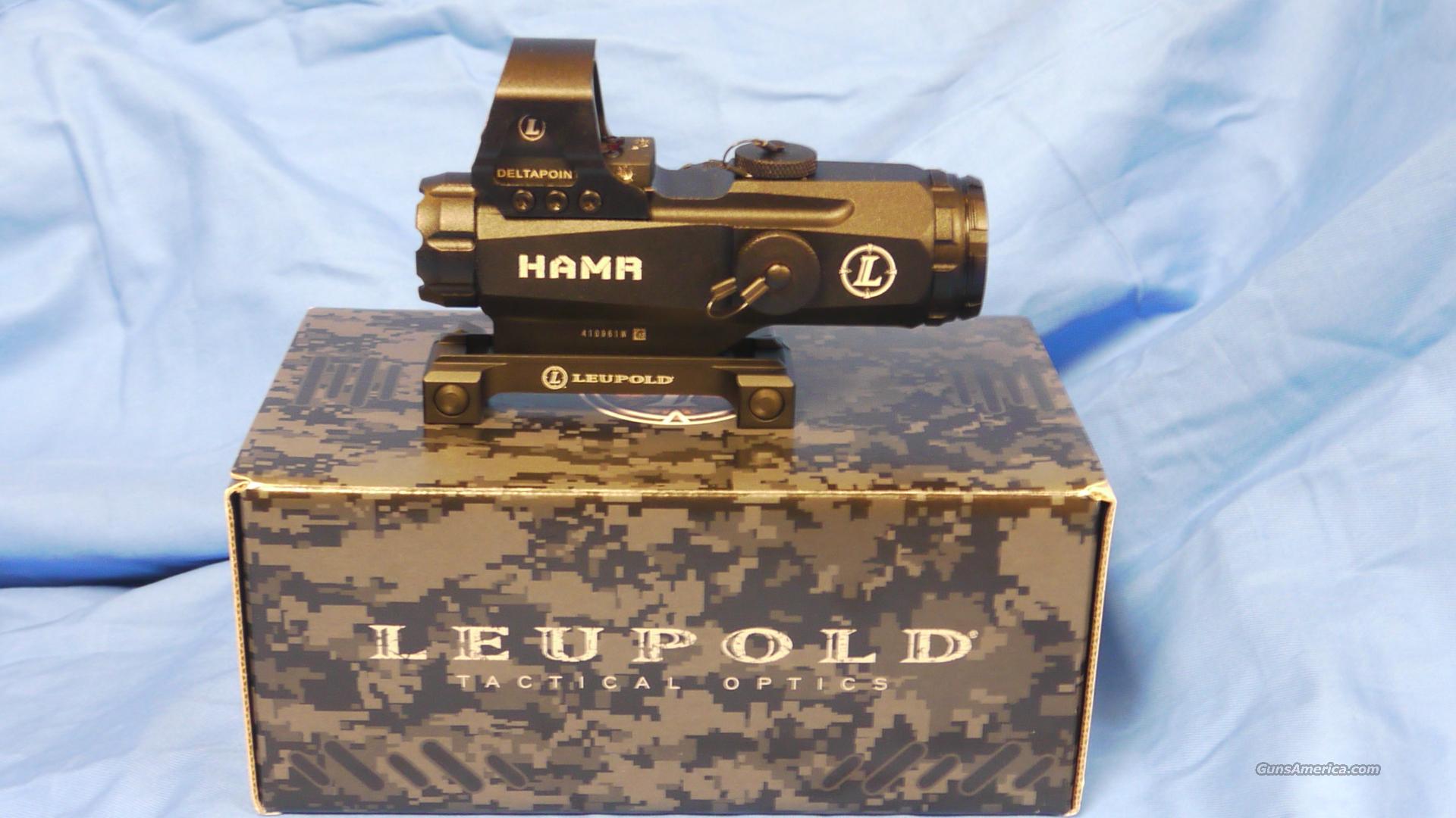 Leupold Mark 4 HAMR 4x42mm with Delta Point